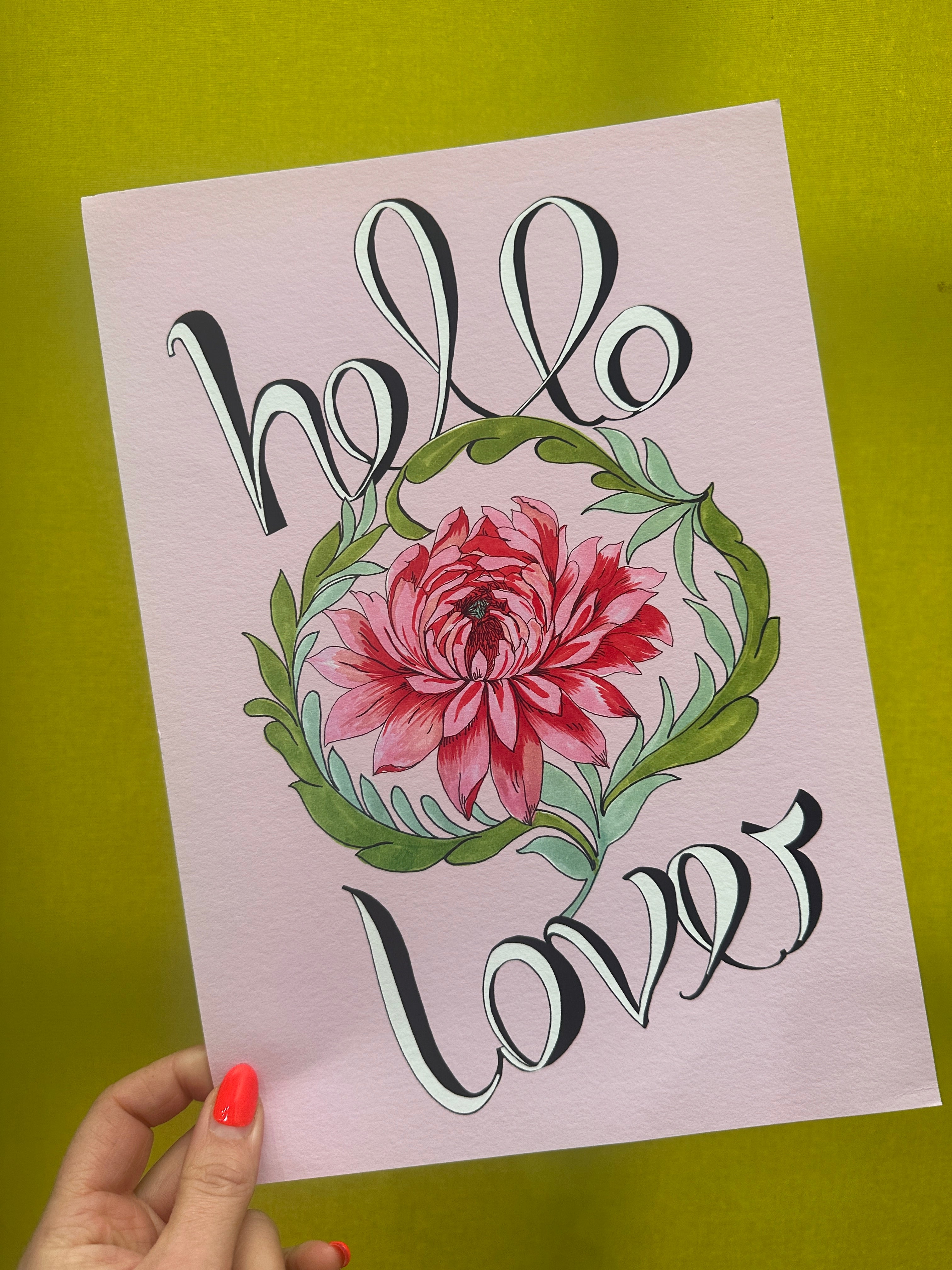 Hello Lover Print – Max Made Me Do It
