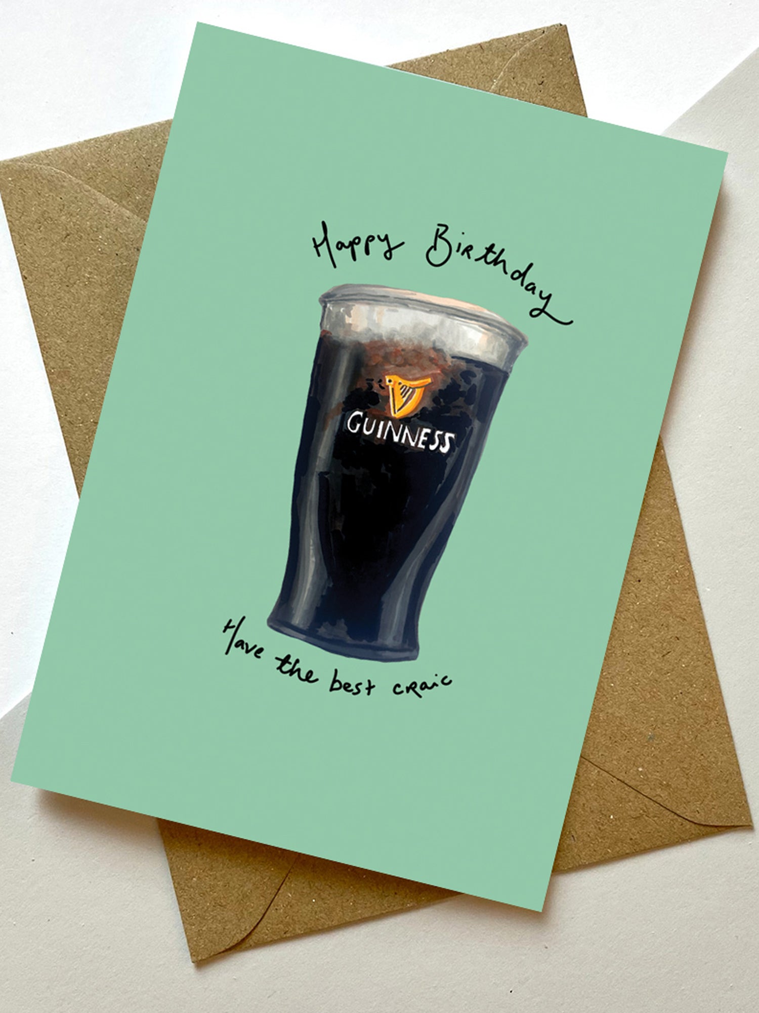 Guinness Birthday Card – Max Made Me Do It