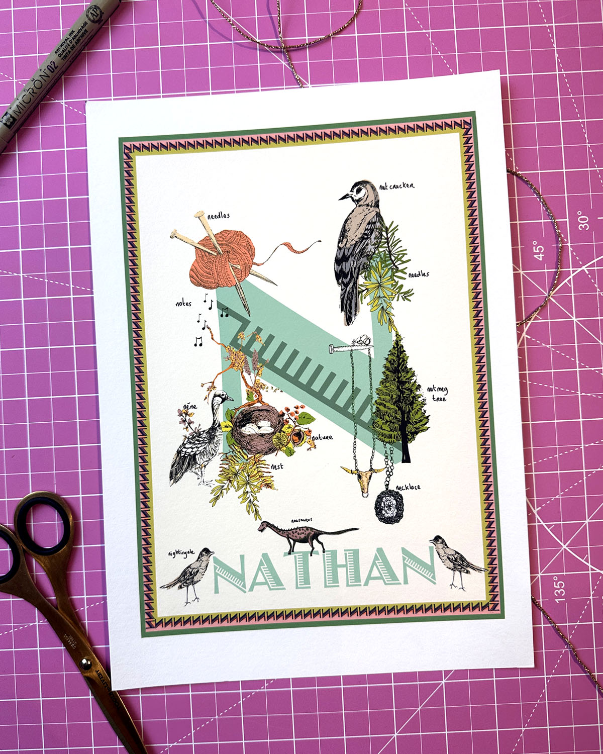 A4 NATHAN Print – Max Made Me Do It